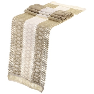 Table Runner with Tassel, Cotton Linen Table Decoration - Bed Bath ...