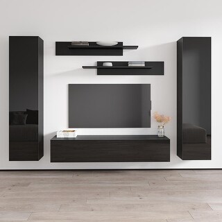 Fly AB1 30TV Wall Mounted Floating Modern Entertainment Center - Bed ...