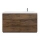 Aron 60'' Freestanding Vanity with Right Single Sink - Bed Bath ...