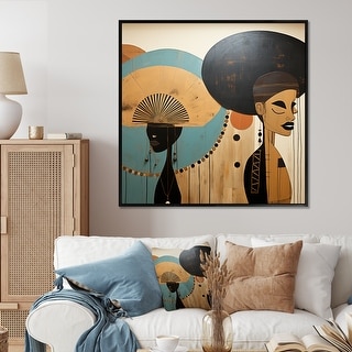 Designart "Portait Harlem Renaissance I" African American Art Black ...