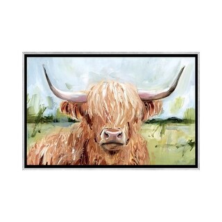 iCanvas "Highland Grazer II" by Victoria Borges Framed - Bed Bath ...