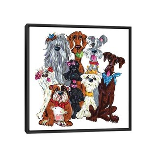 iCanvas "Best Of Show" by Faux Paw Petique, By Debby Carman Framed ...