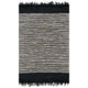 SAFAVIEH Handmade Vintage Boho Leather Zhanna Modern Stripe Leather Rug ...