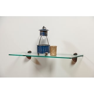 Capri 8x24 Clear Shelf Kit with Pelican Brackets - Bed Bath & Beyond ...