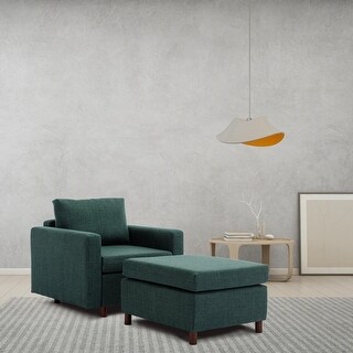 Module Sofa Sectional Couch Single Seat Accent Sofa Chair with Ottoman ...