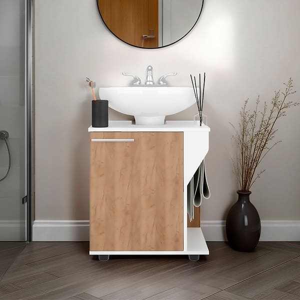 wrap around sink unit