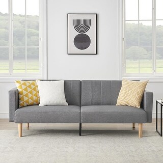 Futon Linen Sofa Bed - Bed Bath & Beyond - 40395800