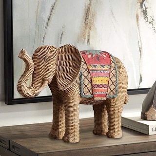 Resin Elephant Decor Statue - 7inches - Bed Bath & Beyond - 40955117