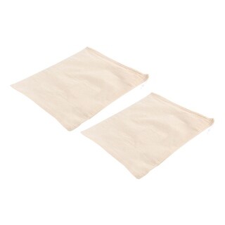 Cloth Empty Spice Powder Soup Filter Bag 24cm x 20cm 2 Pcs Beige - Bed ...