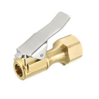 Air Chuck , 1/4" BSP Female Open Flow Straight Lock On Tire Chuck with ...