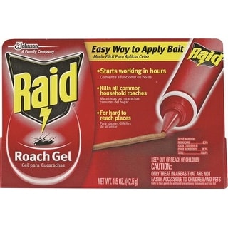 Raid 73794 Roach Killer Gel, 1.5 Oz - Bed Bath & Beyond - 14650190