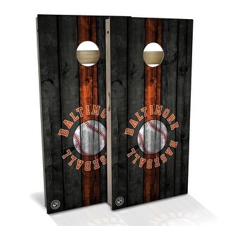 Baltimore Baseball Outdoor Cornhole Board Set - Bed Bath & Beyond ...
