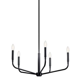 Kichler 52717 Madden 5 Light 26" Wide Taper Candle Style Chandelier ...