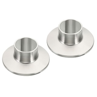 304 Stainless Steel Pipe Fitting, TC Ferrules Tube Welding 2Pcs ...