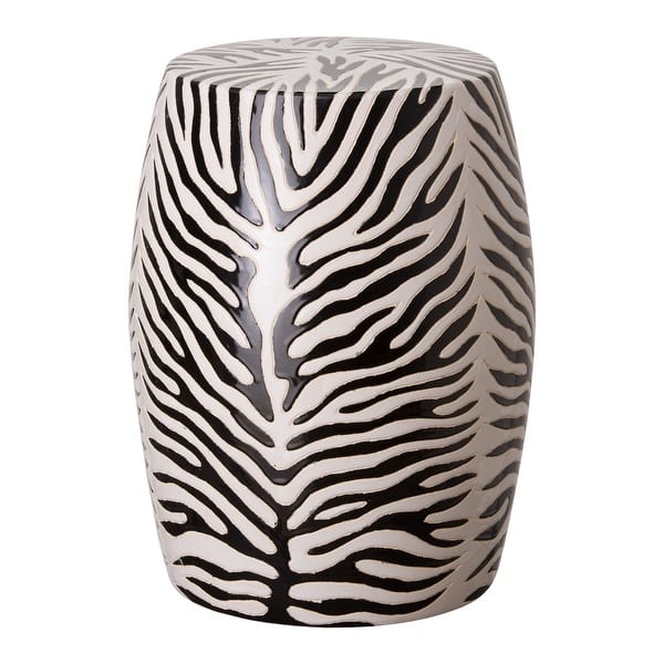 Zebra Stool - Bed Bath & Beyond - 36918906