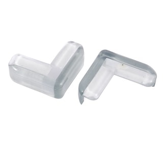 Rubber Table Desk Cupboard L Shaped Corner Cushion Cover Protector 2pcs ...