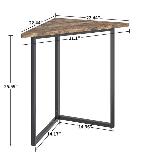 corner unit table