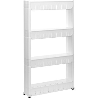 Slim Rolling Shelf Spice Rack Holder Cart - Bed Bath & Beyond - 39983842