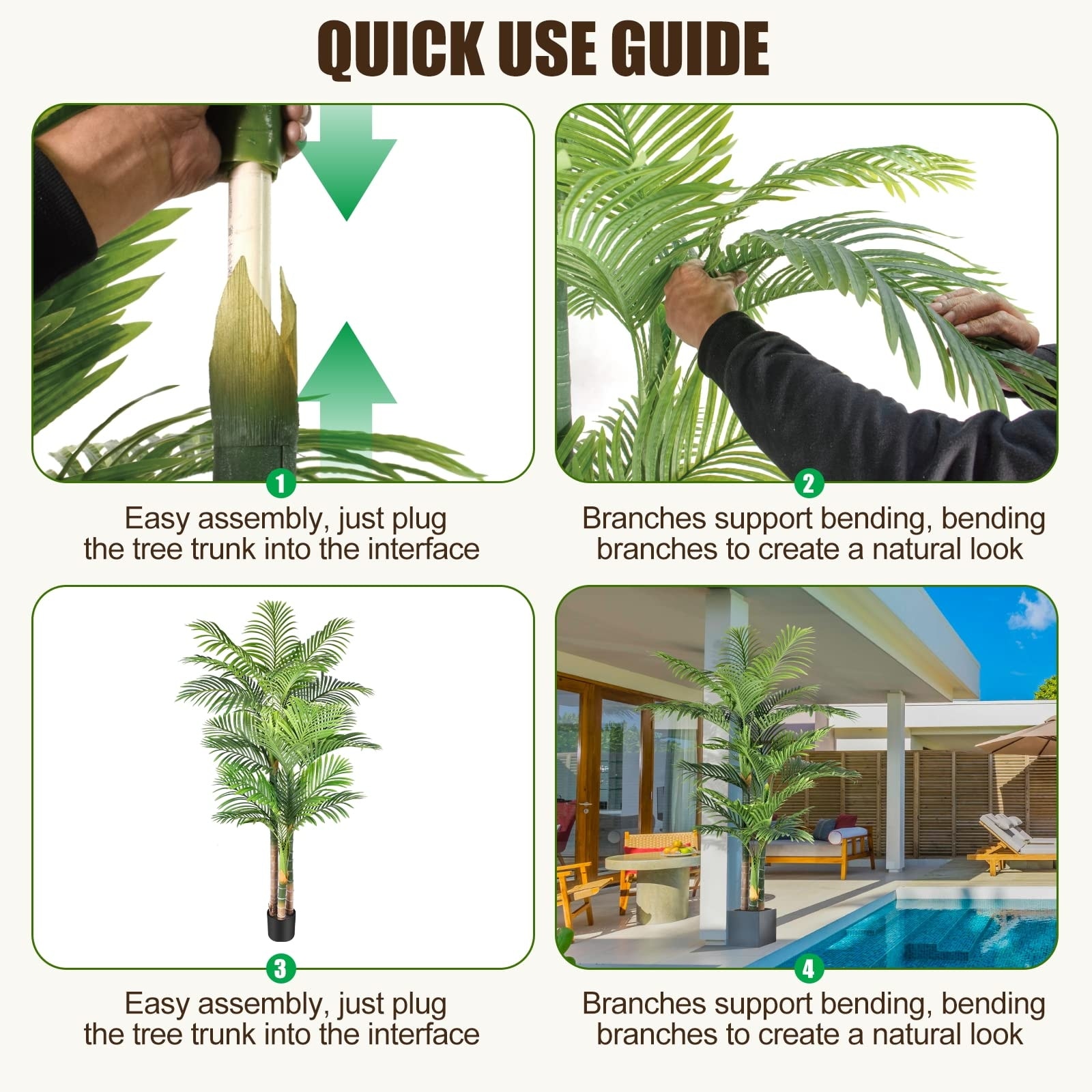 palm tree trunk uses