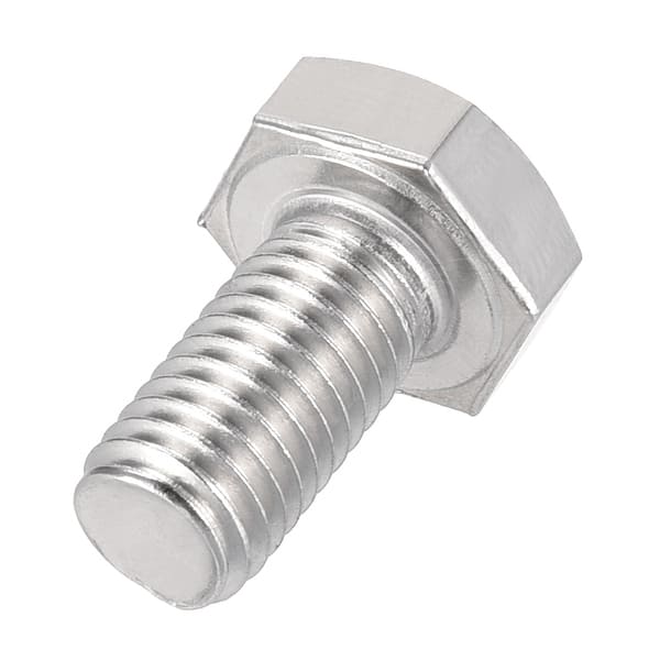 M10 x 20mm Stainless Steel Hex Head Left Hand Screw Bolts Fastener ...