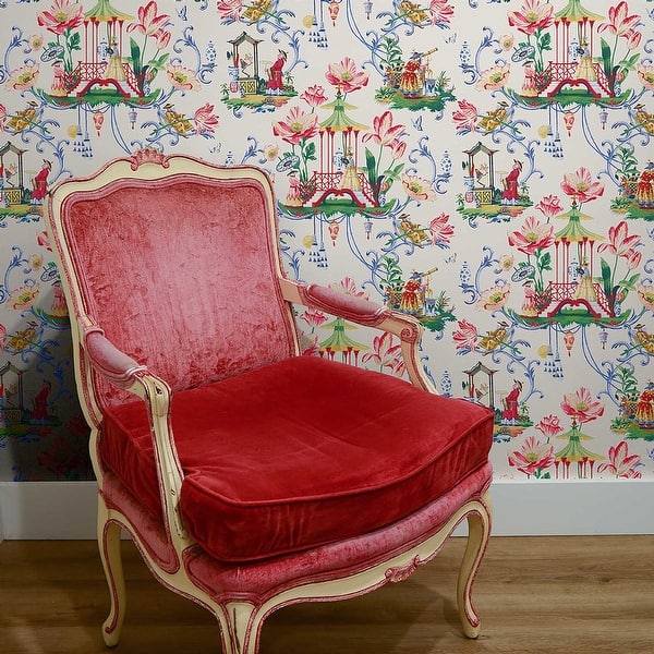 Harrison Howard East Of The Moon Porcelain Peel & Stick Wallpaper - 20. ...