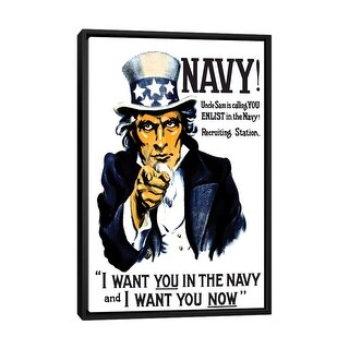iCanvas "Vintage WWI Poster Of Uncle Sam Pointing At The Reader" by ...