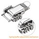 2pcs 304 Stainless Steel Spring Loaded Toggle Latch Catch Clamp 95mm ...