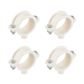 25mm Dia Pipe Hose Clips PVC Bracket Clamps Split Ring Hangers for Pipe ...