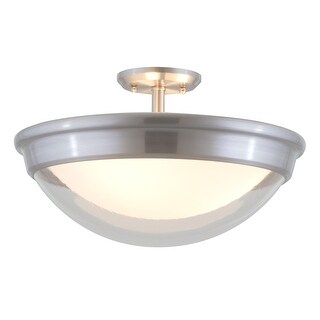 DVI Lighting DVP8111 Hyperion 3-Light Semi Flush Ceiling Fixture ...