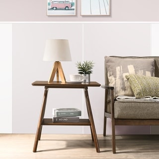 Modern Coffee Tables Sofa Side Tables Rectangular End Tables with Open ...