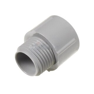1.25-in. Plastic Adapter Modern Terminal Adapter Grey - Bed Bath ...