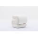 S-shape Velvet Fabric Ottoman Footstool - Bed Bath & Beyond - 36917381
