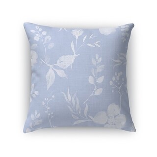 TRANSPARENT FLOWER PERIWINKLE Accent Pillow By Kavka Designs - Bed Bath ...
