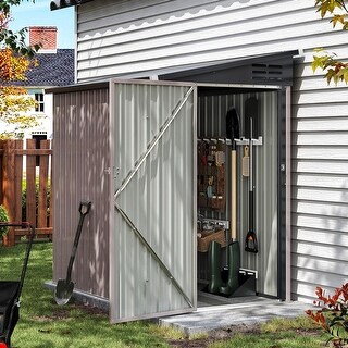 6' x 4' Storage Shed Lean to Storage Shed - Bed Bath & Beyond - 42348291