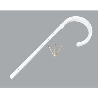 Oatey 1-1/2 In. x 7-1/2 In. ABS J-Hook Pipe Hook (4-Pack) - 1 Each - 1 ...