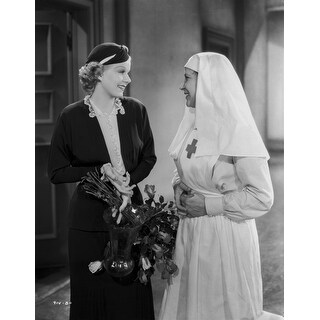 Jean Harlow Scene from a Film Talking to a Nun Photo Print - Bed Bath ...