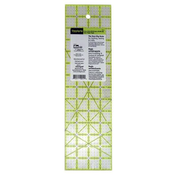 Omnigrid Omnigrip Neon Ruler 4in x 14in - Bed Bath & Beyond - 28796364