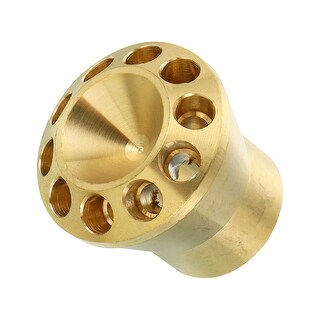 Brass Liquid Distributor, 3/4 x 1/4 Inch 10 Hole Copper Joints Liquid ...