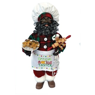 15" African American Cookie Taster Claus - Red - Bed Bath & Beyond ...