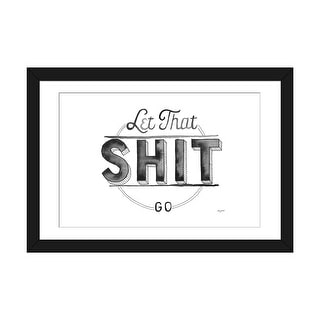 iCanvas "Let That Sh-t Go" by Kelsey McNatt - Bed Bath & Beyond - 37329295