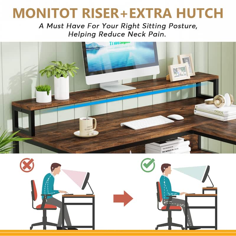 extra large corner desk