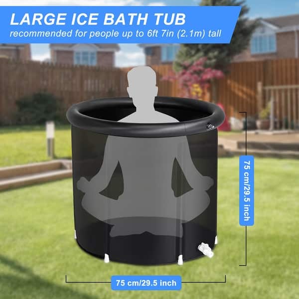 Outdoor and Indoor Ice Bath Tub With Storage Bag - Bed Bath & Beyond ...