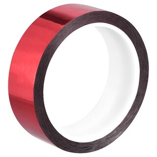 Metalized Polyester Film Tape Mirror Finish Decor Tape 50m x 30mm, Red ...