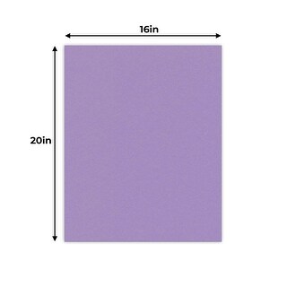 Light Purple 16x20 Backing Board - Uncut Photo Mat Board - Bed Bath ...