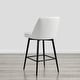 Spruce & Spring Ariel Counter Height Swivel Barstool Set - Bed Bath ...