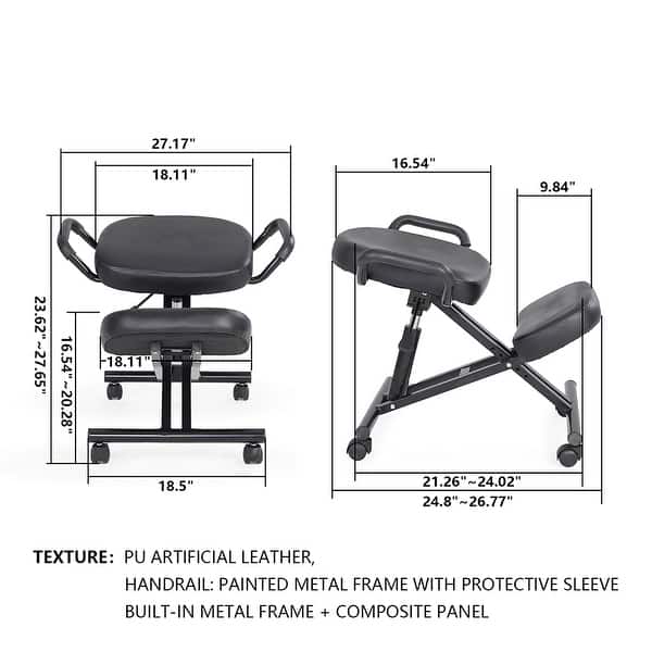 Corrective Kneeling Chair Anti-Hunchback Office Computer Chair - Bed ...