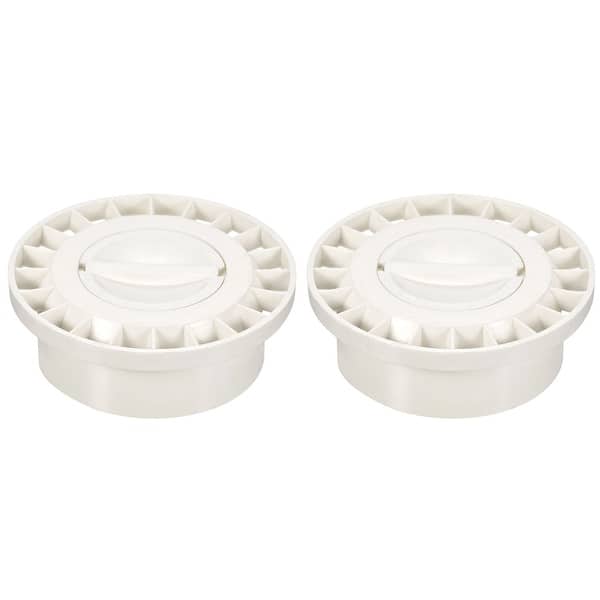 70mm OD PVC Floor Drain Cover Round Strainer with Inspection Port ...