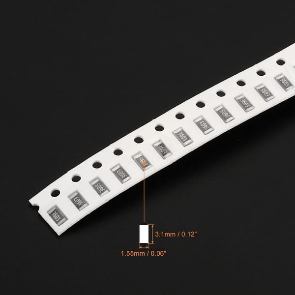 100 Pcs 1206 Chip Resistor 360K Ohm 1/4W Surface Mount Device Resistor ...