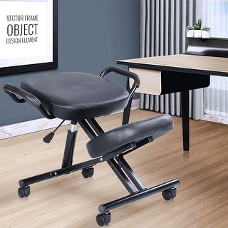 Air Column Lift Kneeling Chair, Anti-Hunchback Office Chair - Bed Bath ...