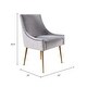Abbyson Bevie Velvet Dining Chair - Bed Bath & Beyond - 25429180